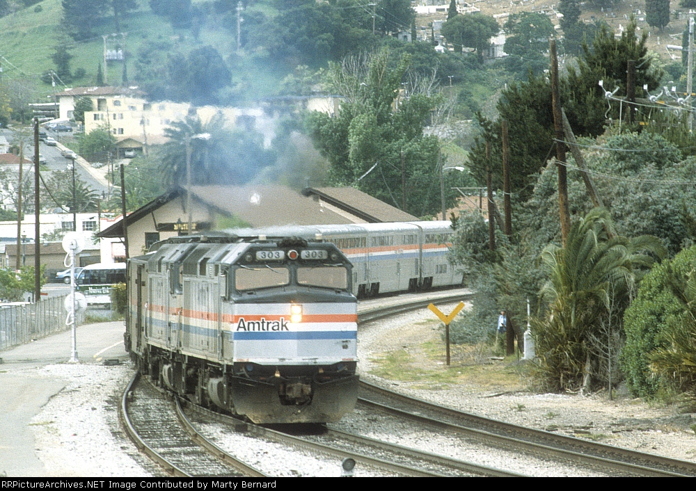 AMTK 303 and 245, Tr. 6, The California Zephyr